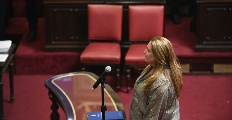 Magdalena Goris asumió como Senadora Provincial | Agencia Comunas